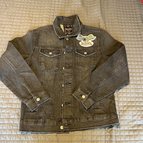 Von Dutch | Jackets & Coats | Nwt Von Dutch Originals Mens Small Denim ...